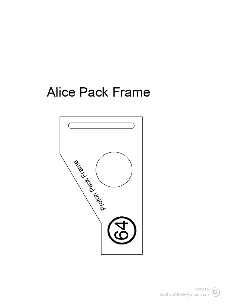 Alice Pack Frame | PDF