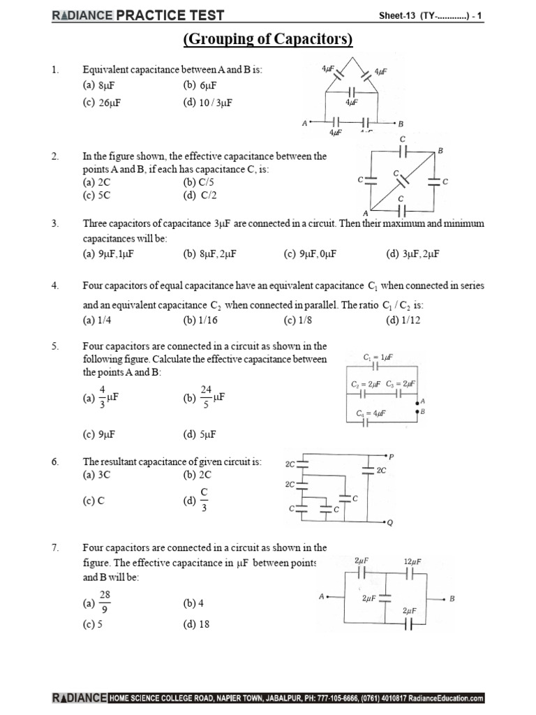 2 Capacitor | PDF | Capacitance | Capacitor