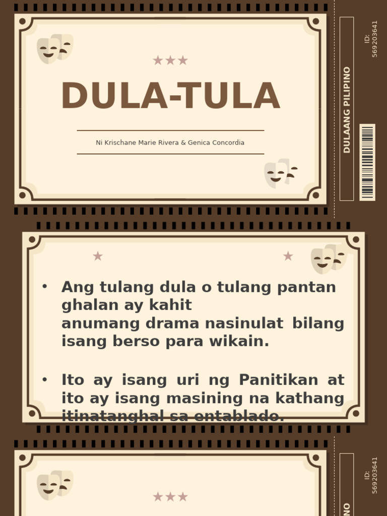 Dula Tula | PDF