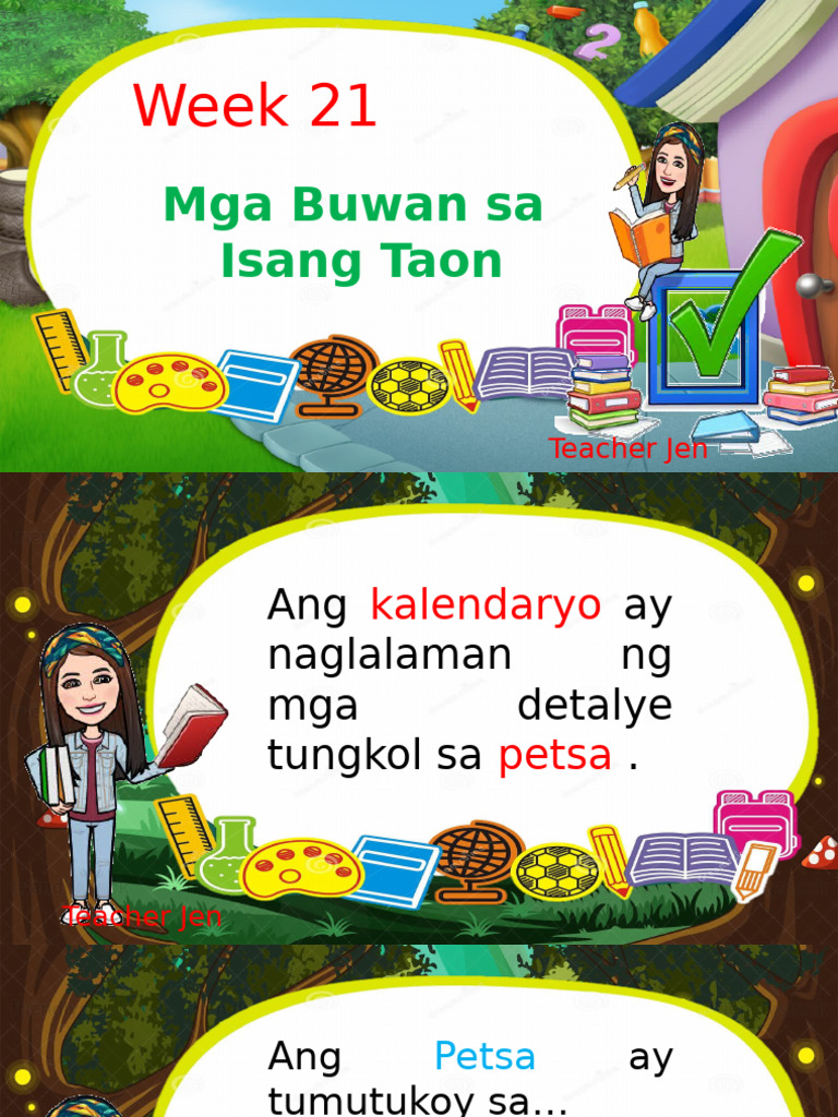 Buwan Sa Isang Taon | PDF