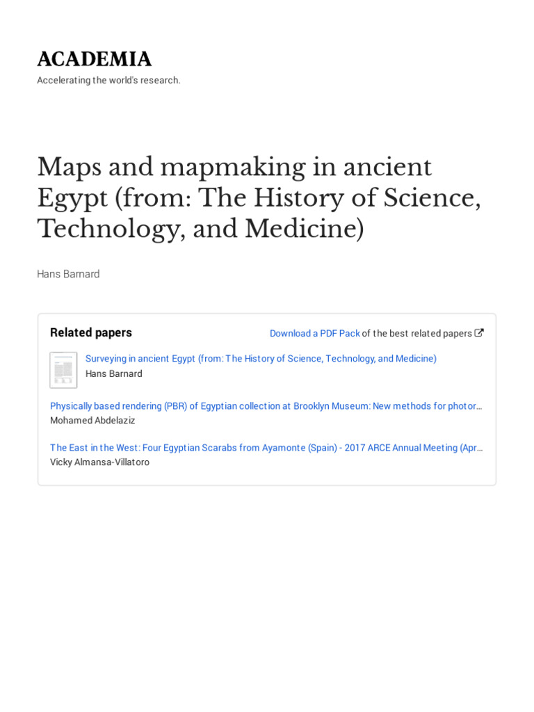 Maps Ancient Egypt With Cover Page v2 | PDF | Ancient Egypt