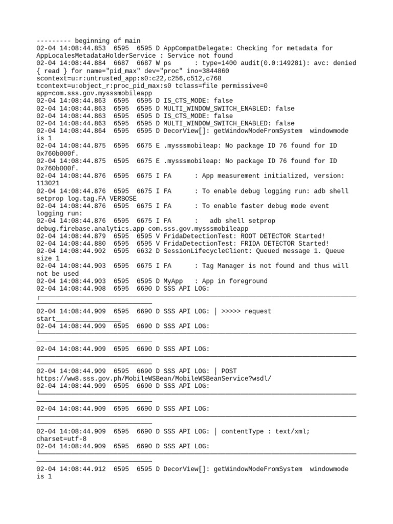 Sss Log 02 04 2025 14 08 44 | PDF | Software Development | Information ...