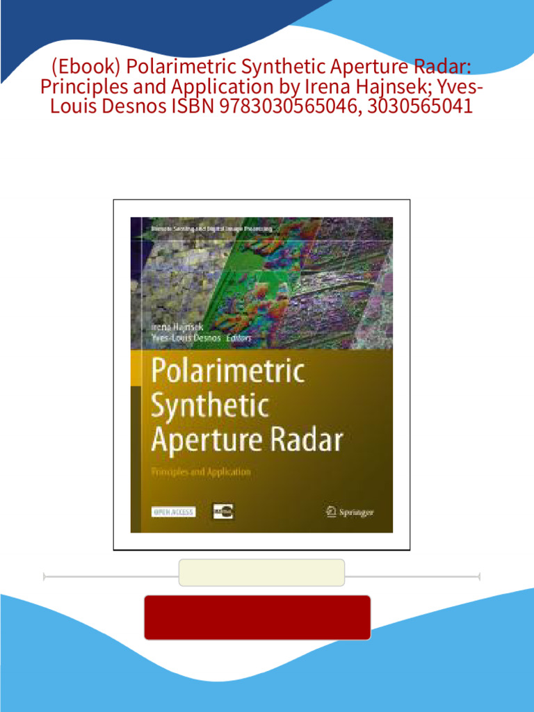 (Ebook) Polarimetric Synthetic Aperture Radar: Principles and Application by Irena Hajnsek Yves ...