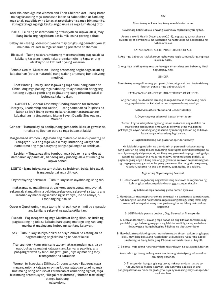 Arpan Reviewer - Q3 | PDF