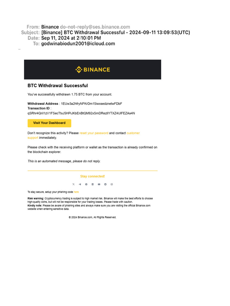 (Binance) BTC Withdrawal Successful - 2024-09-11 130953 (UTC) | PDF