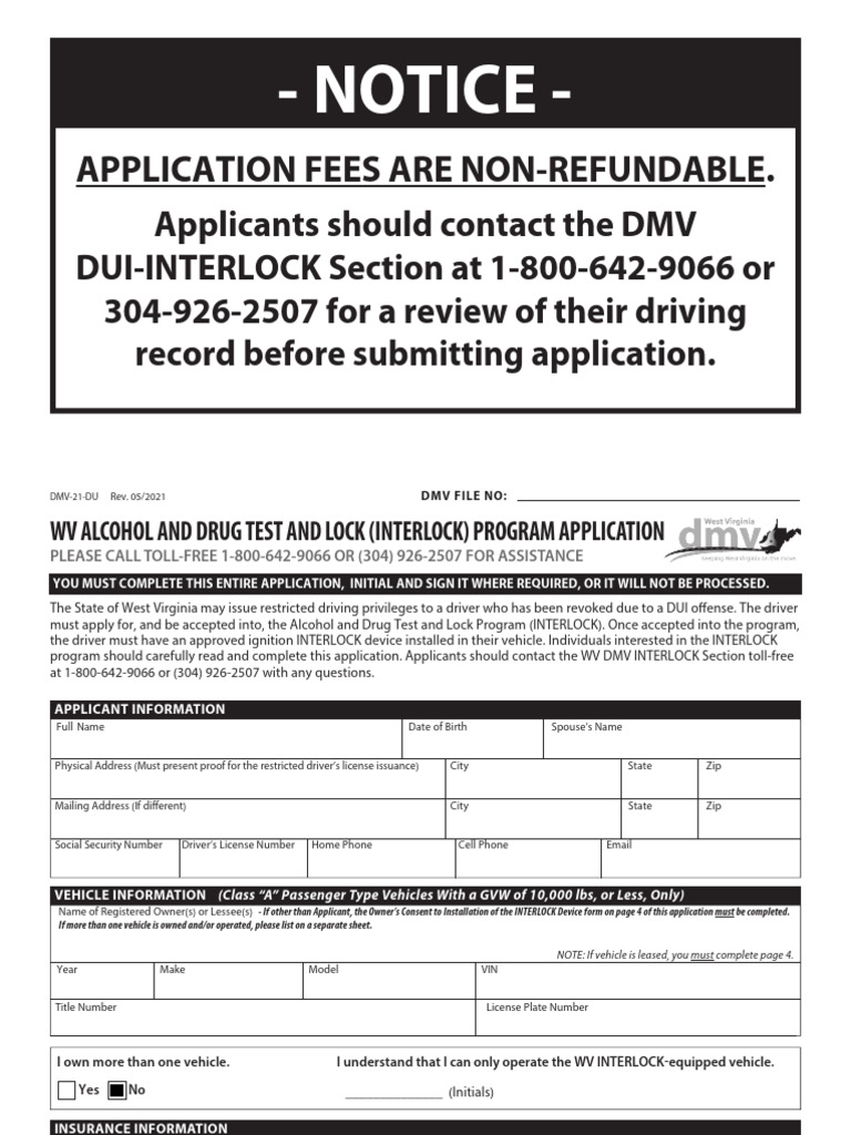 INTERLOCK - Application WEB USE | PDF | Drunk Driving In The United ...