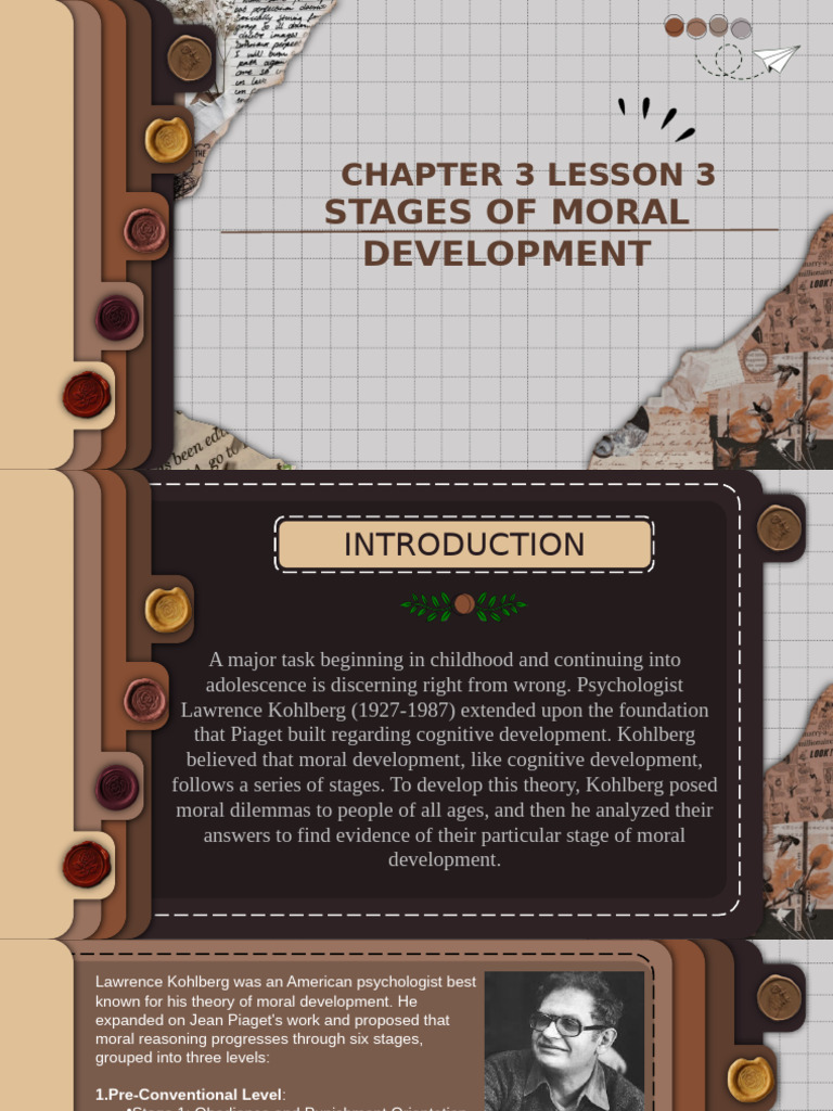 6 Stages of Moral Development | PDF | Psychology | Liberal Arts Education