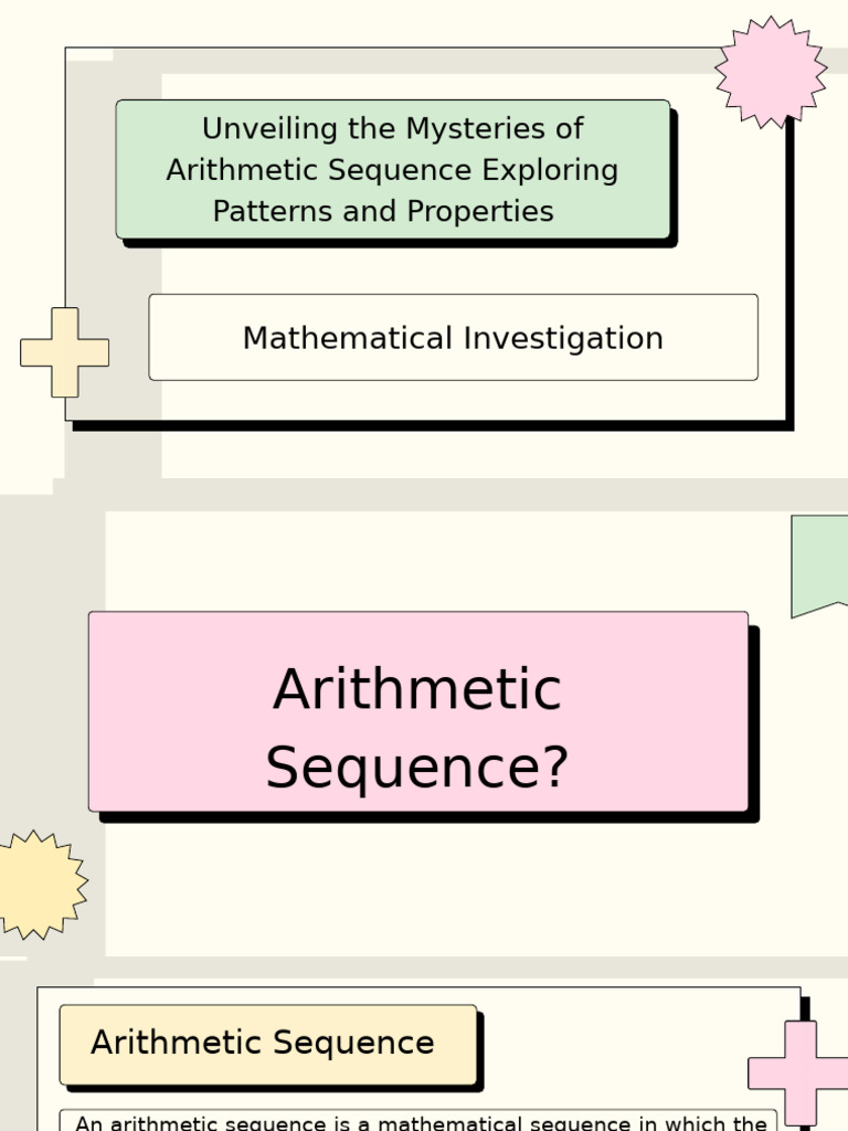 Mathematical Investigation | PDF | Sequence | Arithmetic