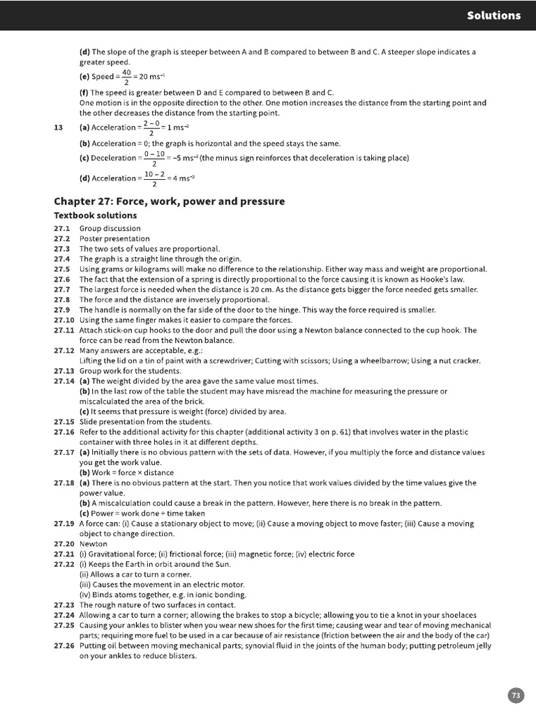 Ch27-Ch28 Answers (Textbook, Activity Book) | PDF