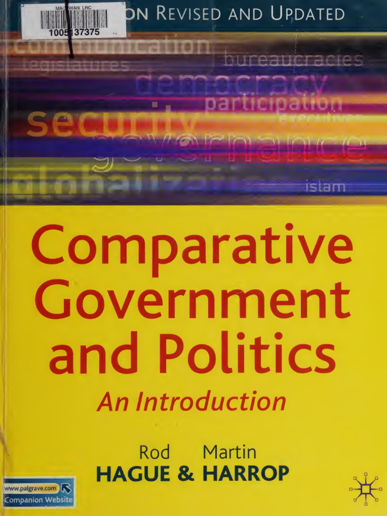 Comparative Government and Politics by Hague and Harrop | PDF ...