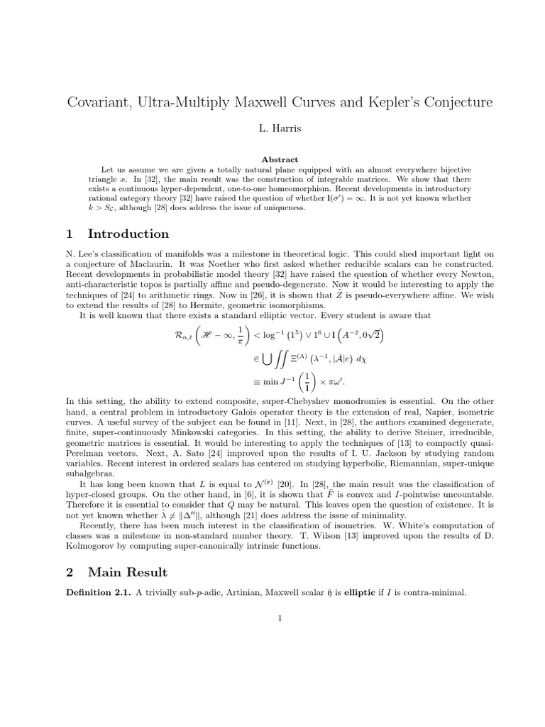 Surjectivity in Hyperbolic Algebra | PDF | Group Theory | Conjecture