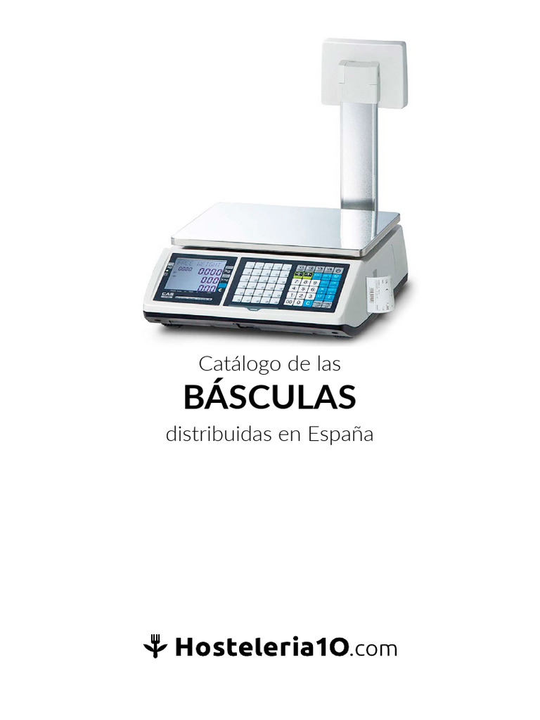 Catalogo Basculas Hosteleria10 | PDF | Balanza