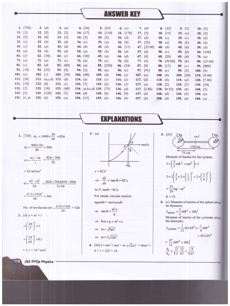 Rotational Motation Full Chapter | PDF