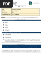 Teaching Internship Portfolio Format | PDF | Curriculum | Learning
