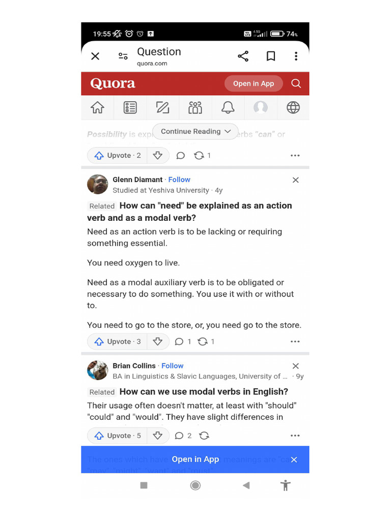 Modal Need | PDF