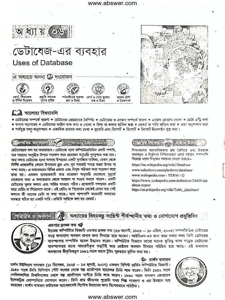 Chapter 6 - Class 9-10 ICT Guide | PDF