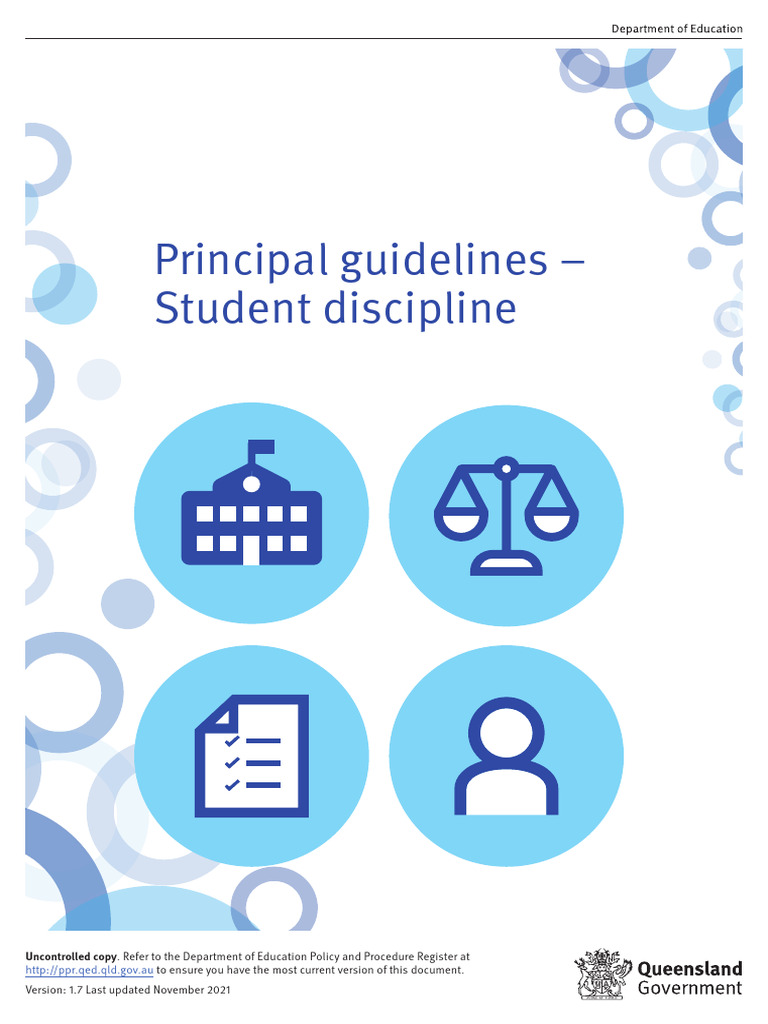 Principal Discipline Guide | PDF | Common Law | Justice