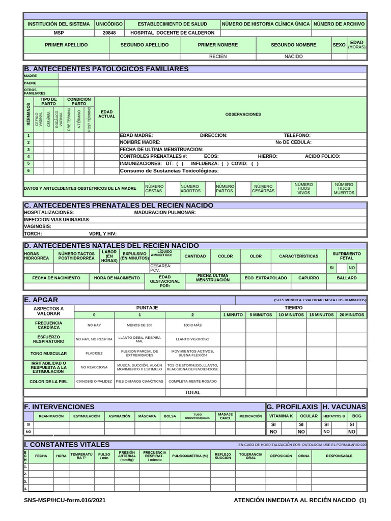 Evaluación Neonatal: Test de Capurro | PDF | Infantes | Parto