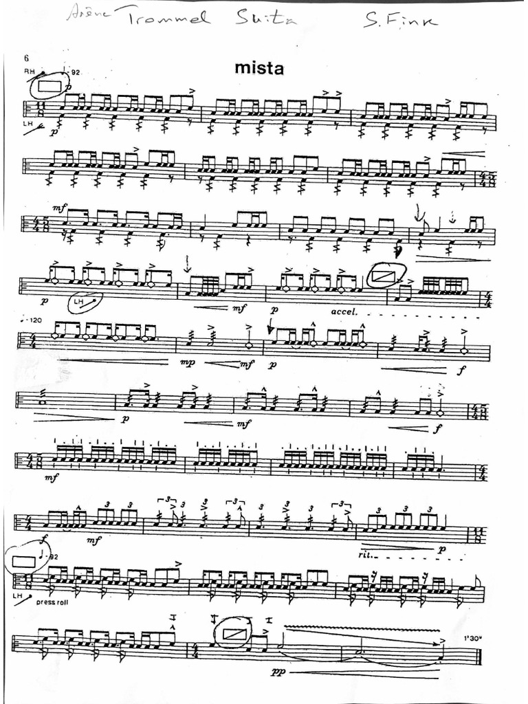 Mista S.Fink Trommel Suita | PDF