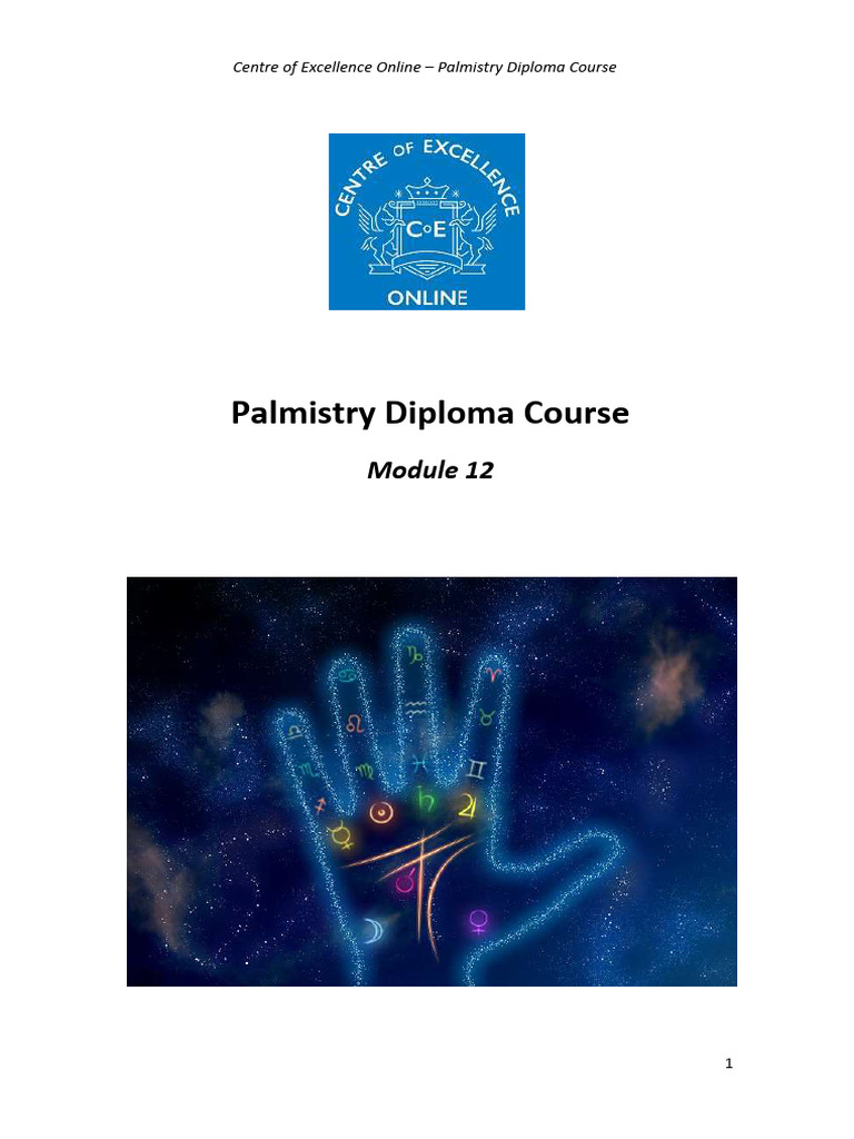 Palmistry Module 12 | PDF | Intimate Relationships | Psychology