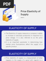 Types of Elasticity of Supply With Diagram | PDF