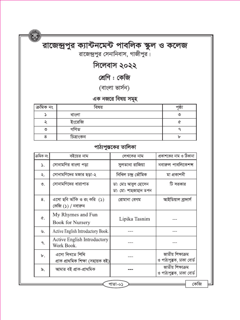 KG Bangla Version | PDF