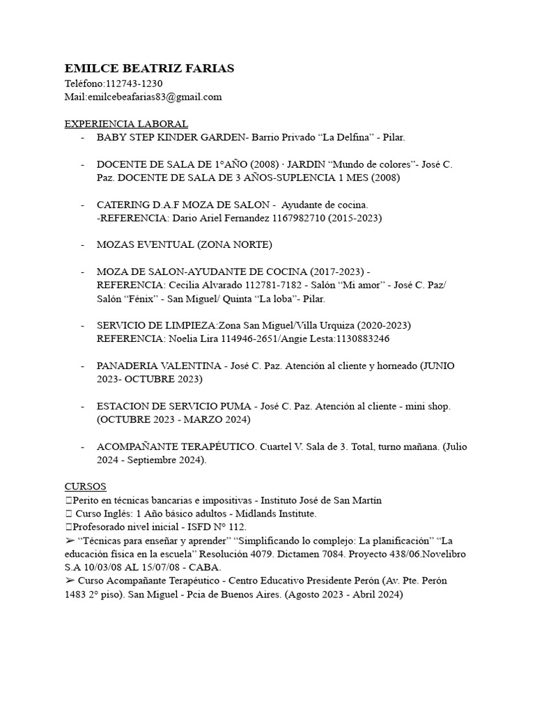 EMILCE BEATRIZ FARIA | PDF