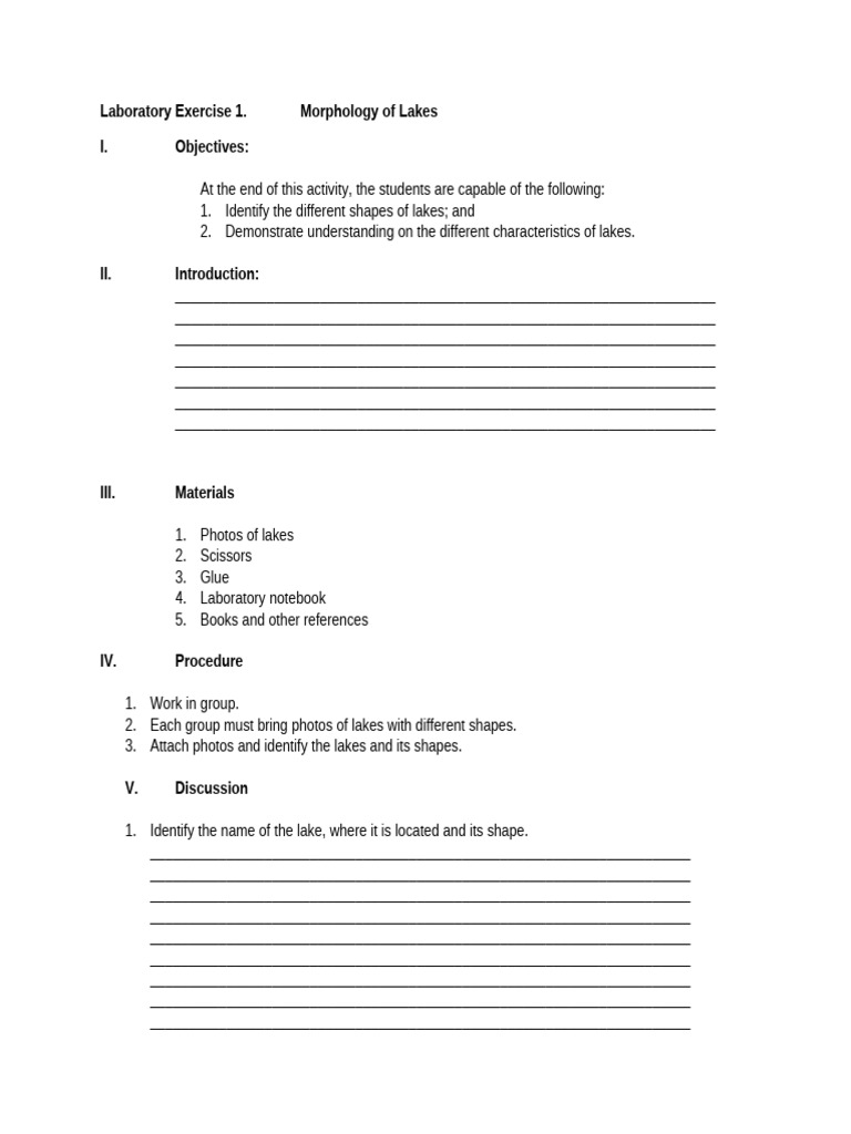 Fish Sc 12 Lab Act 1 | PDF