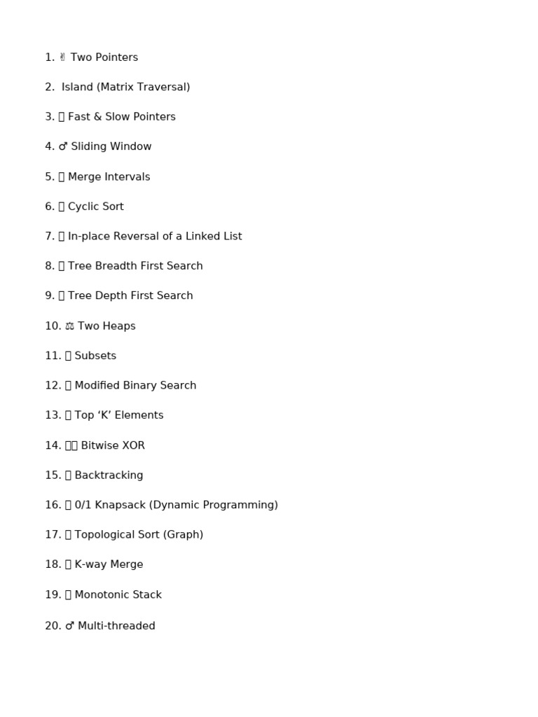 Algorithm Techniques Guide | PDF