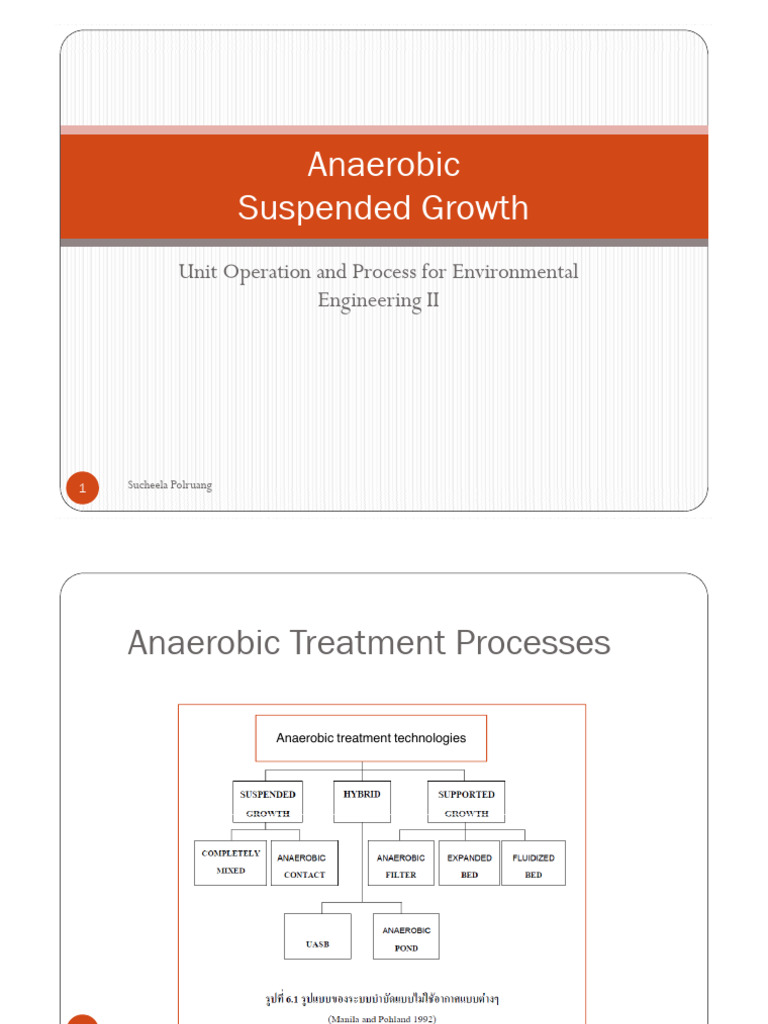 7anaerobic Suspended Growth | PDF