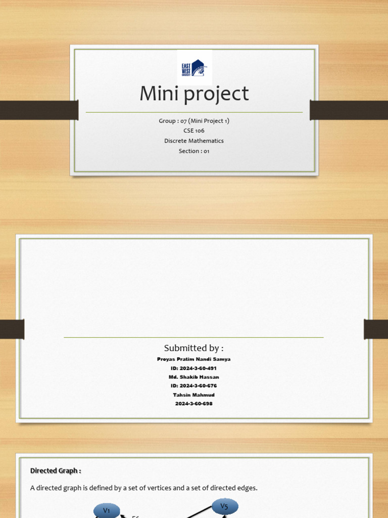 Mini Project (1) | PDF | Time Complexity | Matrix (Mathematics)