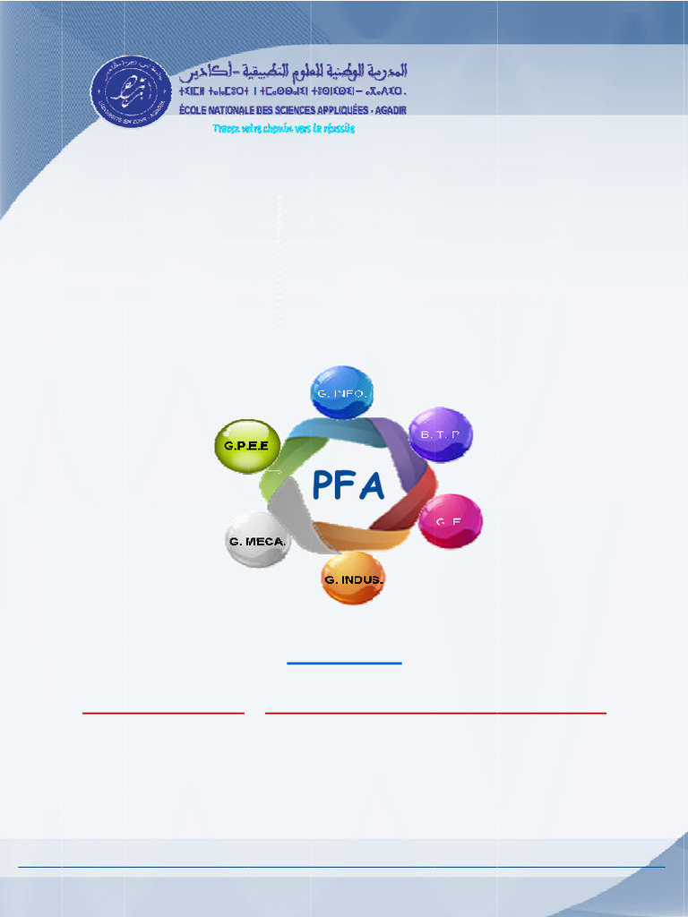 Fiche d'évaluation de stage PFA 2017/2018 | PDF