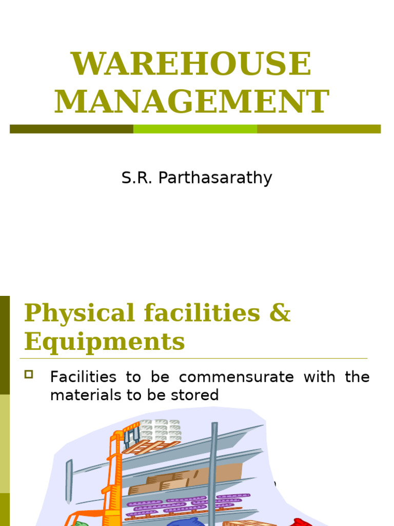 Warehouse Management | PDF
