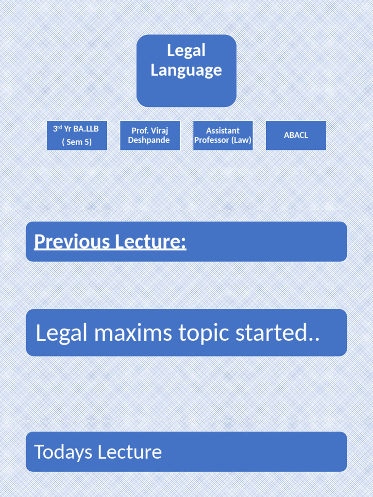 7th PPT LEGAL LANGUAGE | PDF | Statutory Interpretation | Justice