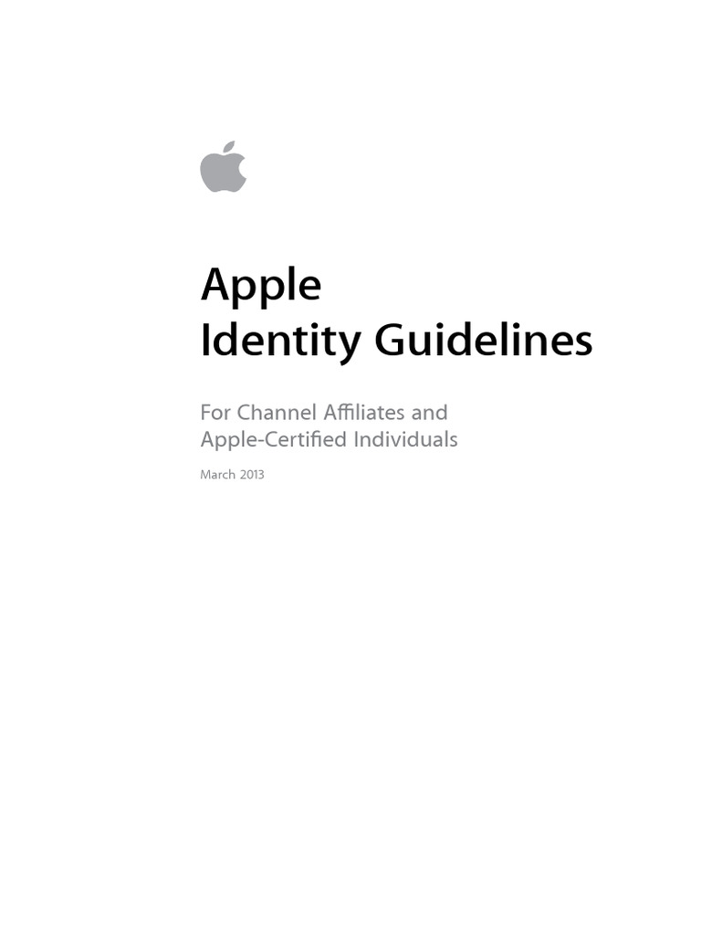 Logo Guidelines 250203 191009 | PDF | Apple Inc. | Page Layout