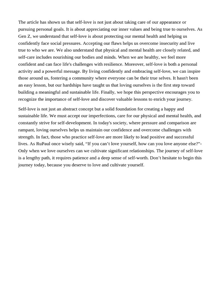 Lesson and Conclusion | PDF