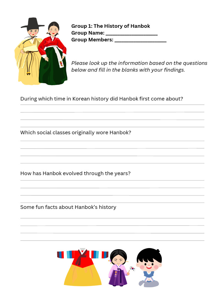 Hanbok Presentation | PDF