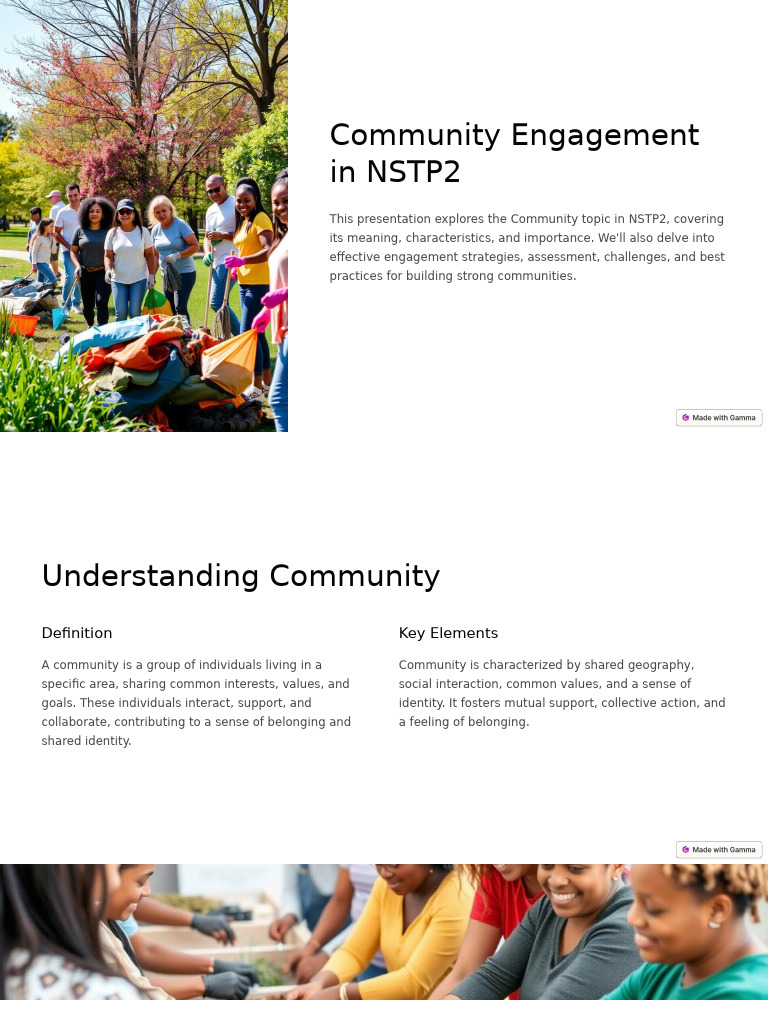 Community | PDF | Community | Leadership