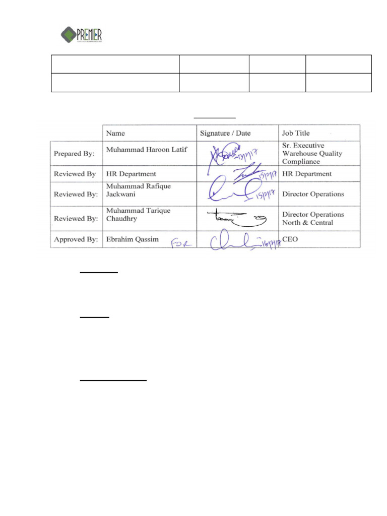 Product Return Management SOP | PDF | Warehouse