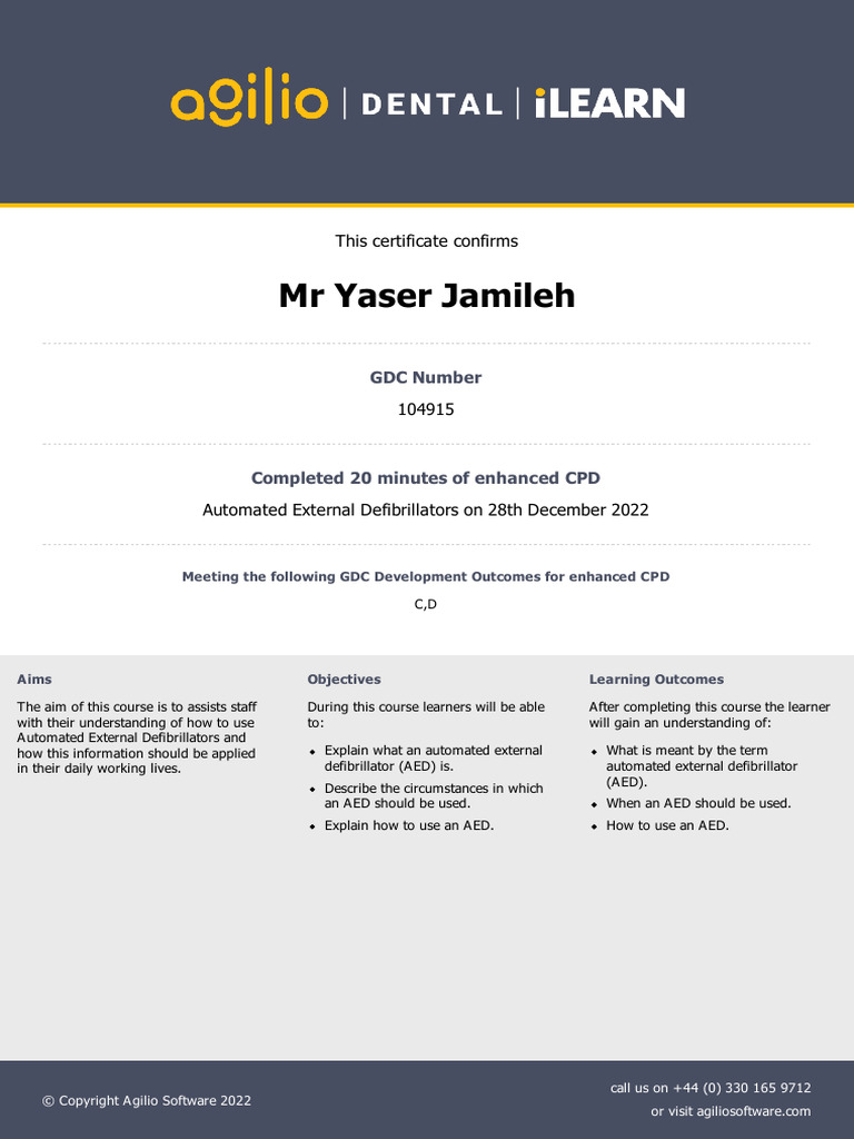 Automated External Defibrillators 2022-Dec-28 | PDF | Learning ...