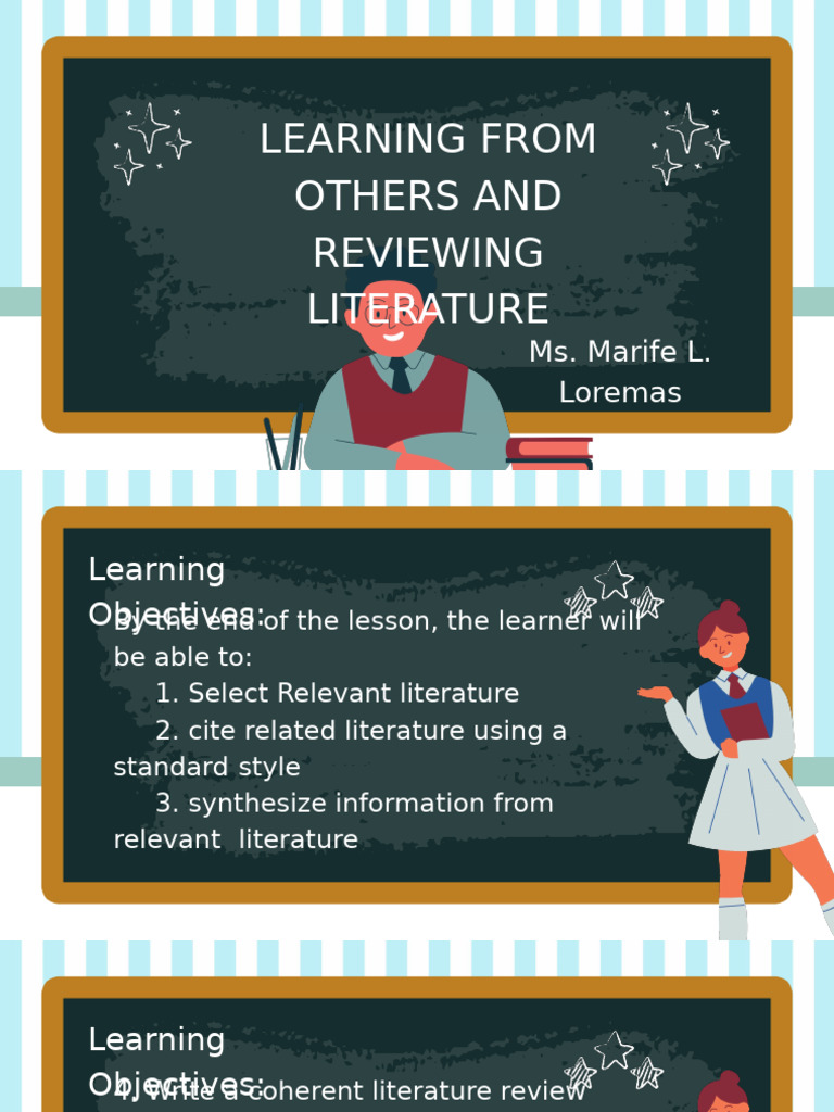 Writing a Literature Review Guide | PDF | Citation | Literature Review