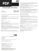 Uso y Precauciones de Derrumal 300 | PDF | Medicamentos con receta ...