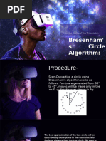 Bresenham Circle | PDF | Mathematics | Geometry