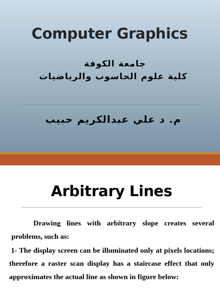 Computer Graphics 2 | PDF | Pixel | Applied Mathematics