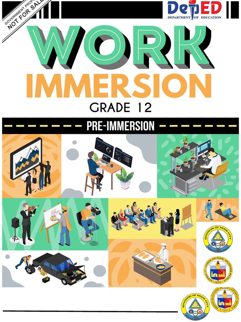 Work Immersion Module 2 | PDF