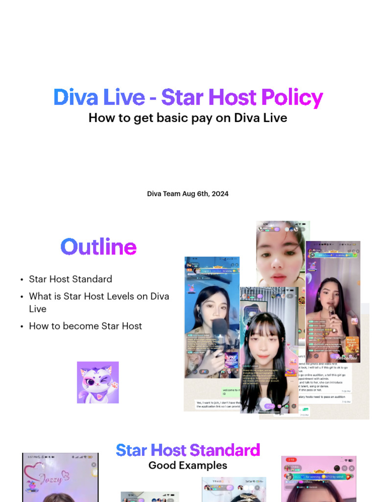 Diva Live Star Host Aug 28 New | PDF