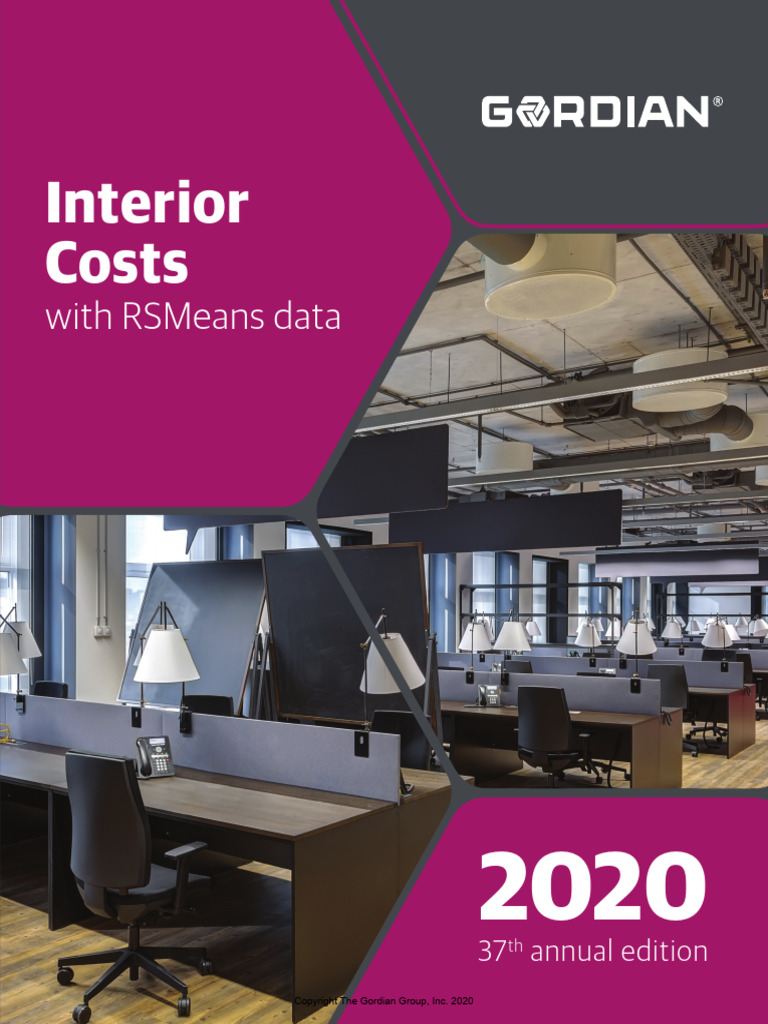 RSMeans 2020 Interior TOC | PDF | Wall | Masonry