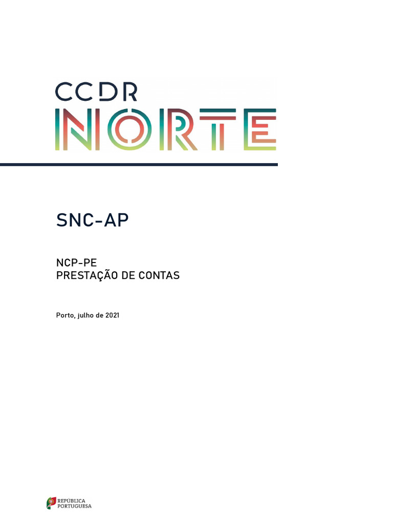 SNC-AP - NCP-PE Prestação de Contas | PDF | Fluxo de caixa | Contabilidade