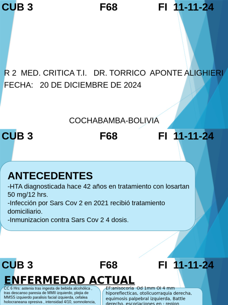 Caso 20 12 24 | PDF | Carrera | Medicina