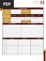 Daily Occurrence Book | PDF